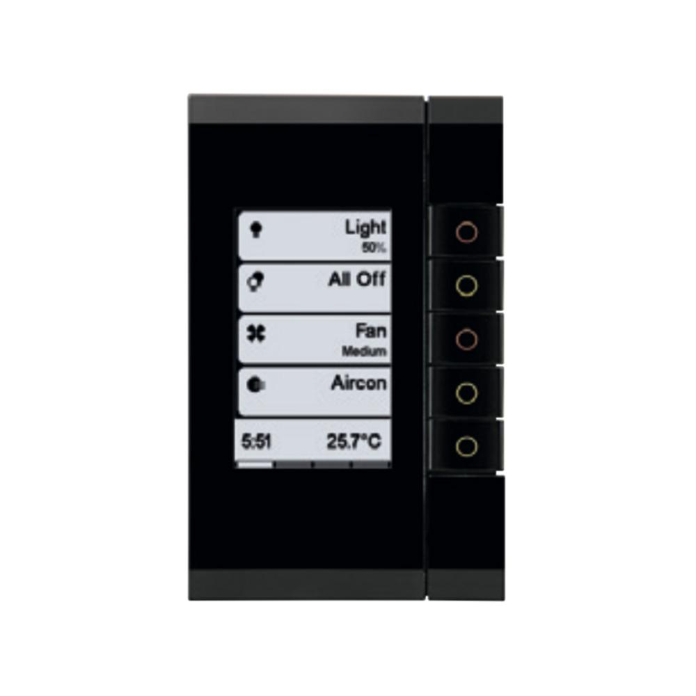 C-Bus Saturn EDLT Wall Switch (Expresso Black) – Integrated Powerhouse