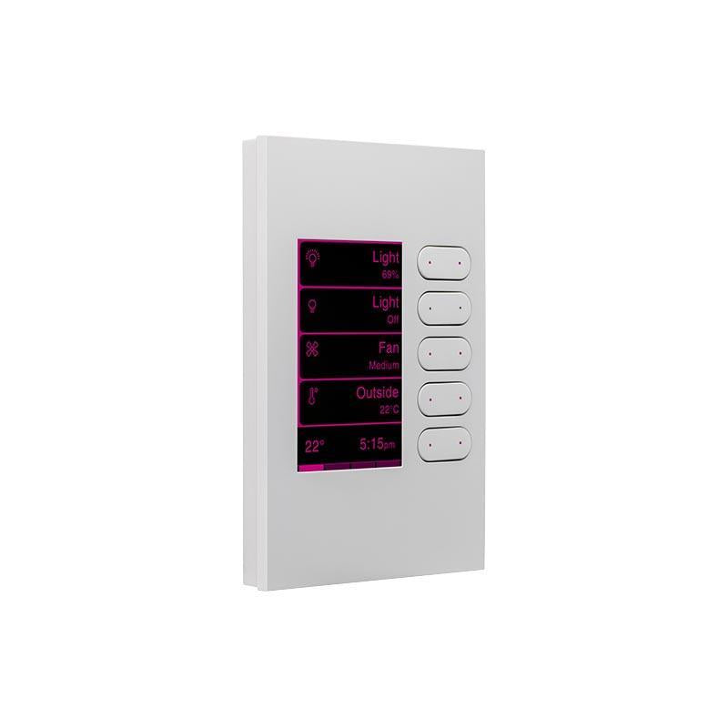 C-Bus Saturn Zen EDLT Wall Switch (White) – Integrated Powerhouse